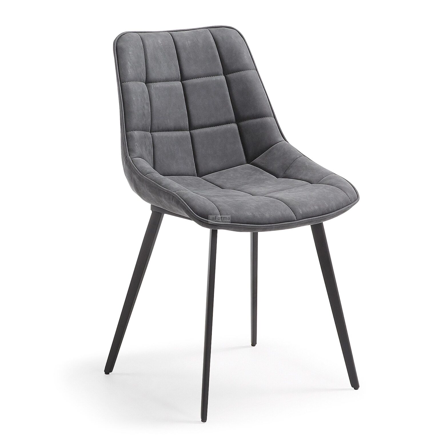 Adah Dining Chair - Graphite - Moorabbin Home Furnishers