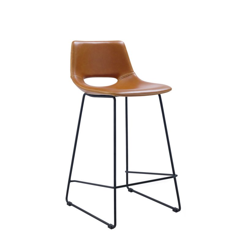Ziggy Bar Stool - Rust - Moorabbin Home Furnishers